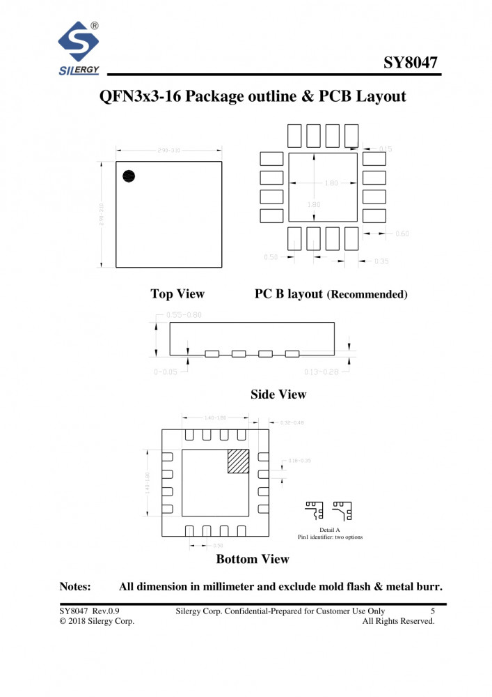 SY8047QDC datasheet page 5