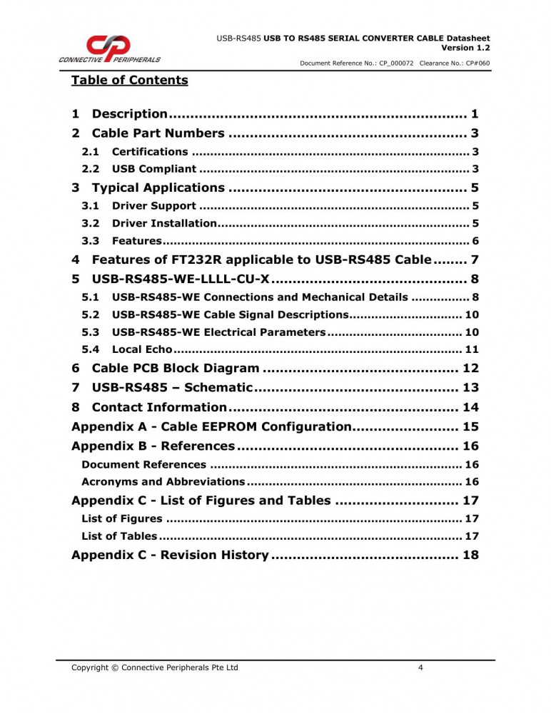 USB-RS485 datasheet page 5