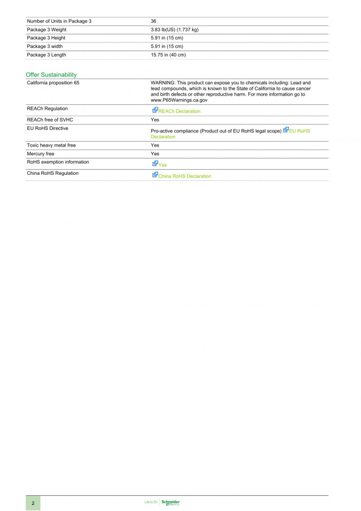 TM1STNTCRN61550 technical document page 2
