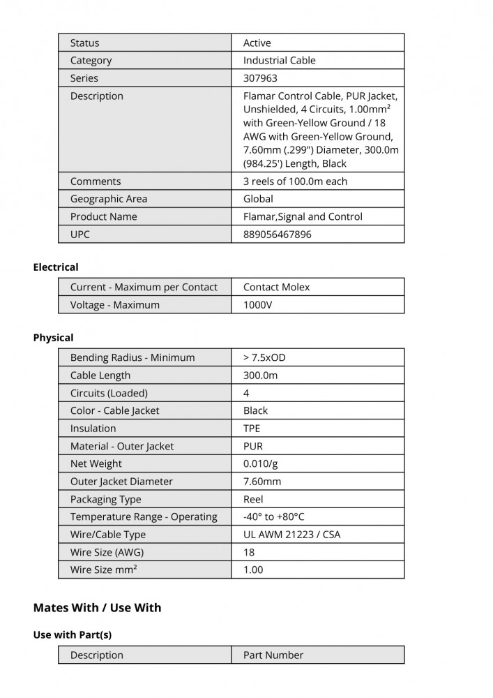 Product document image, page 2