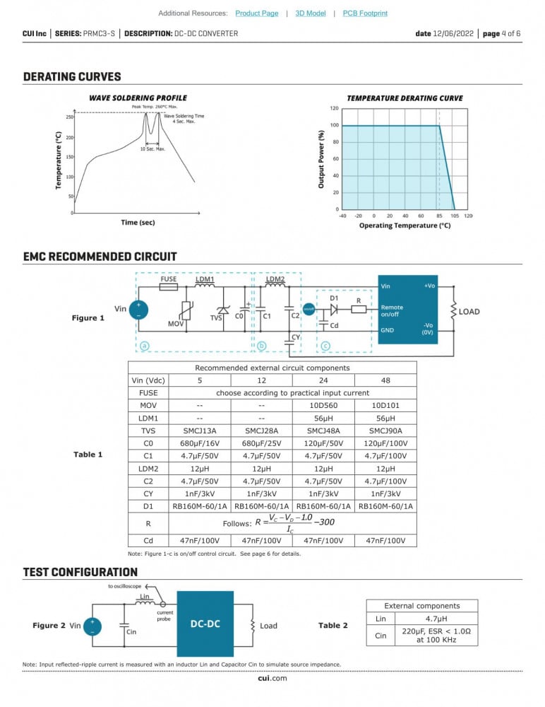 CUI PRMC3-S datasheet page 4