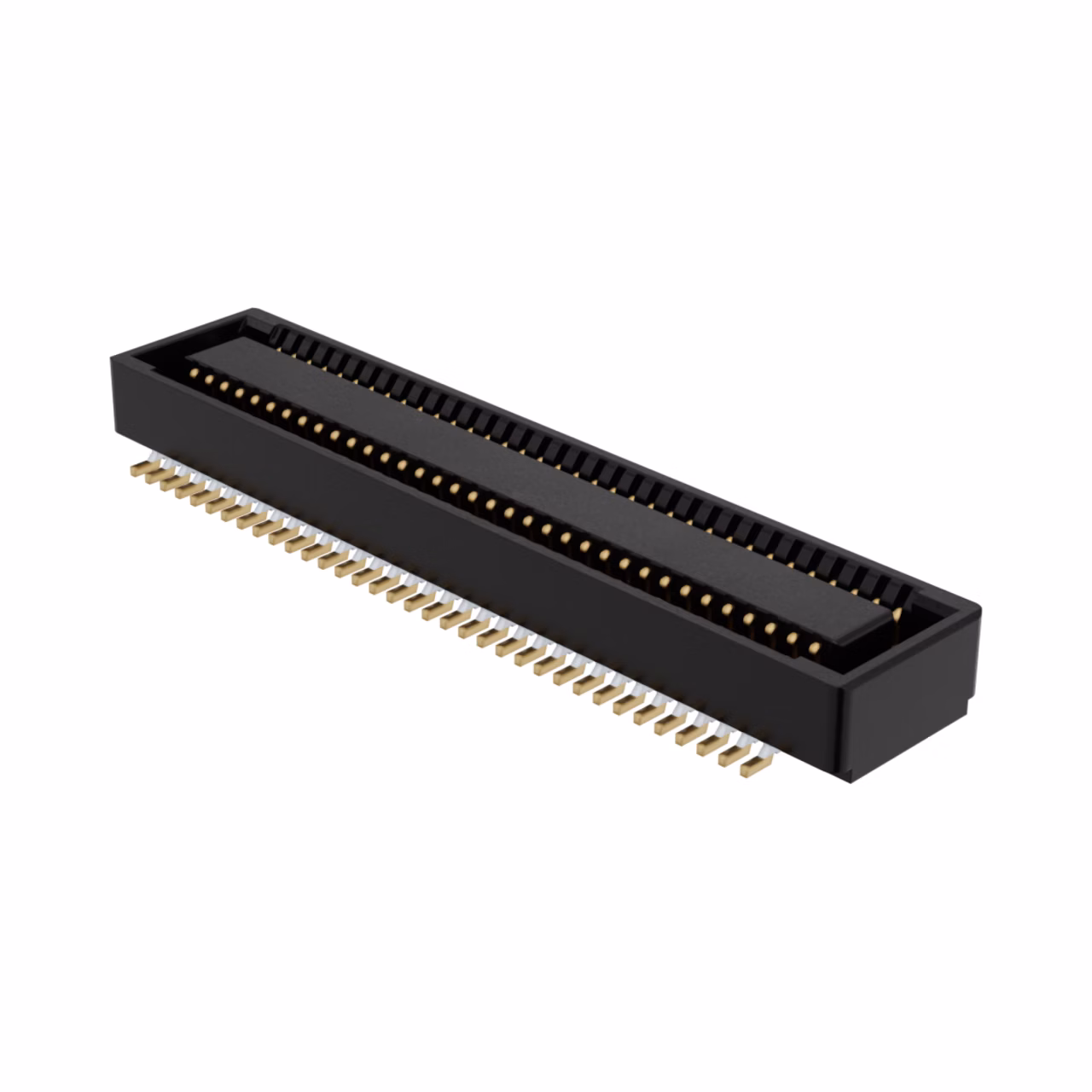 0.50mm Pitch SlimStack Receptacle, Surface Mount, Dual Row, Vertical, 2.50mm Stacking Height, Gold Plating with Nickel Barrier, 70 Circuits for sale