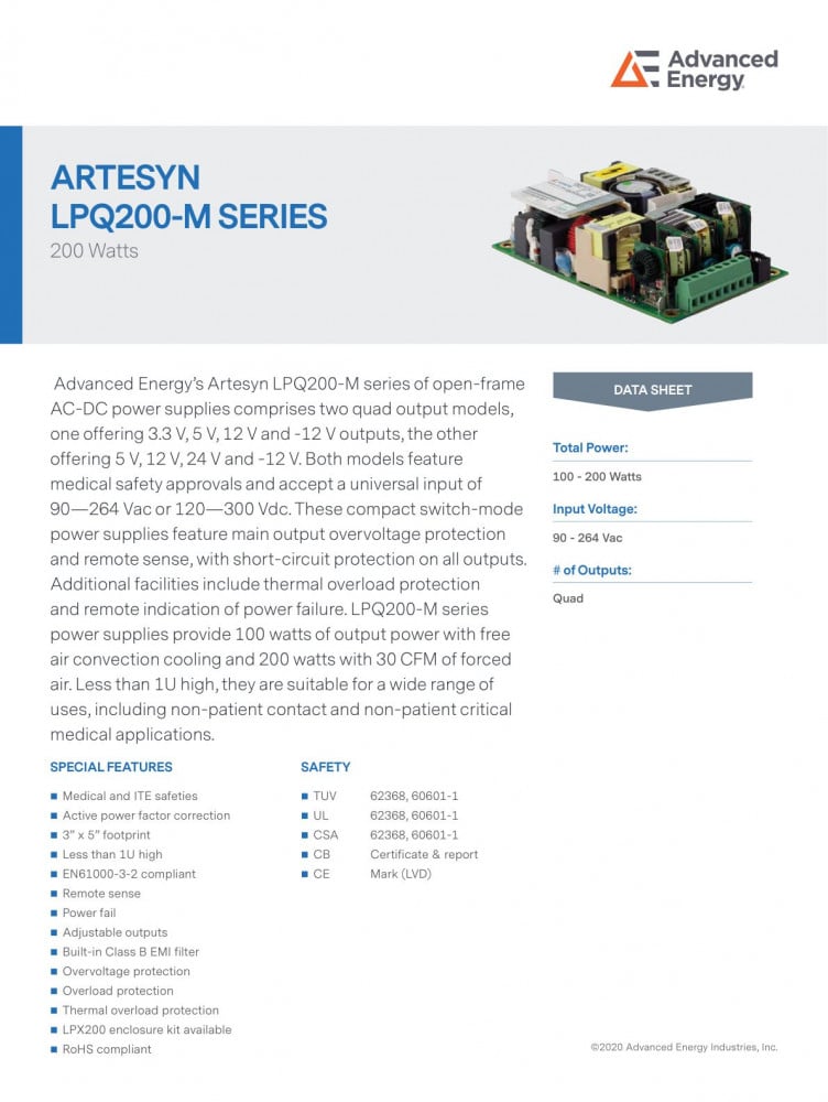 LPQ202-M datasheet page 1