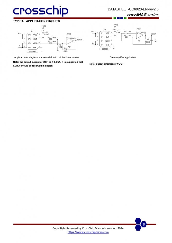 CC6920 datasheet page 8