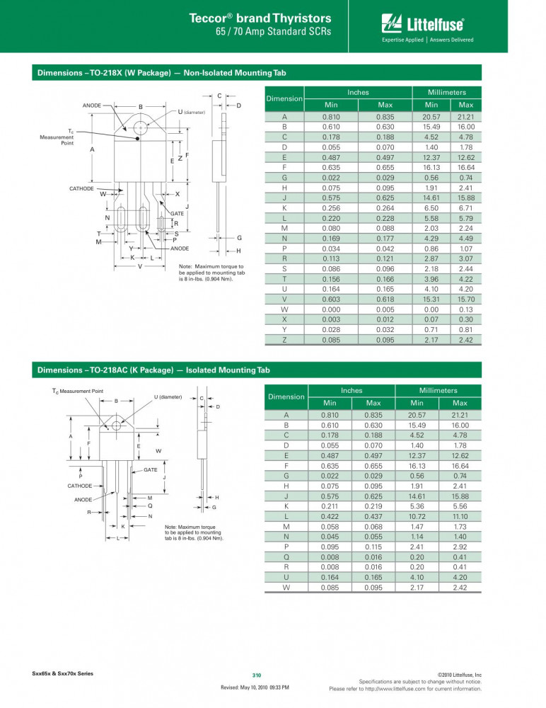 S6065KTP datasheet page 6
