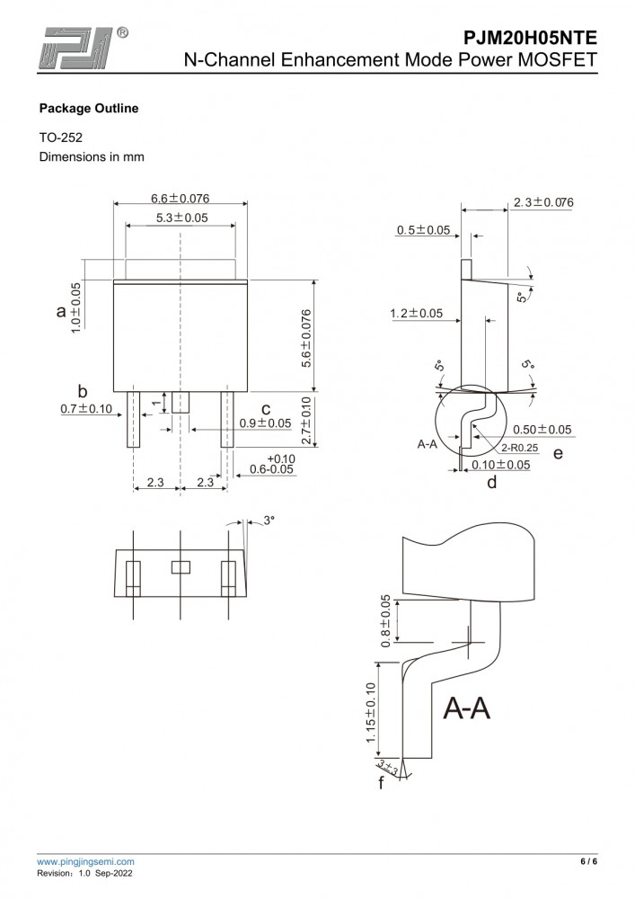 PJM20H05NTE datasheet page 6