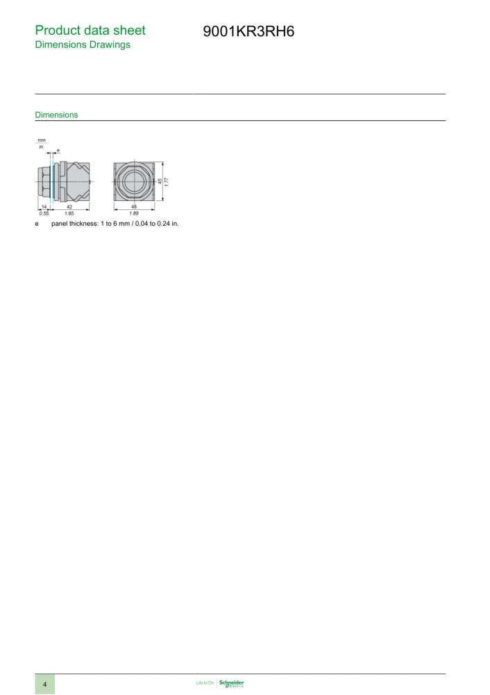 9001KR3RH6 technical document page 4