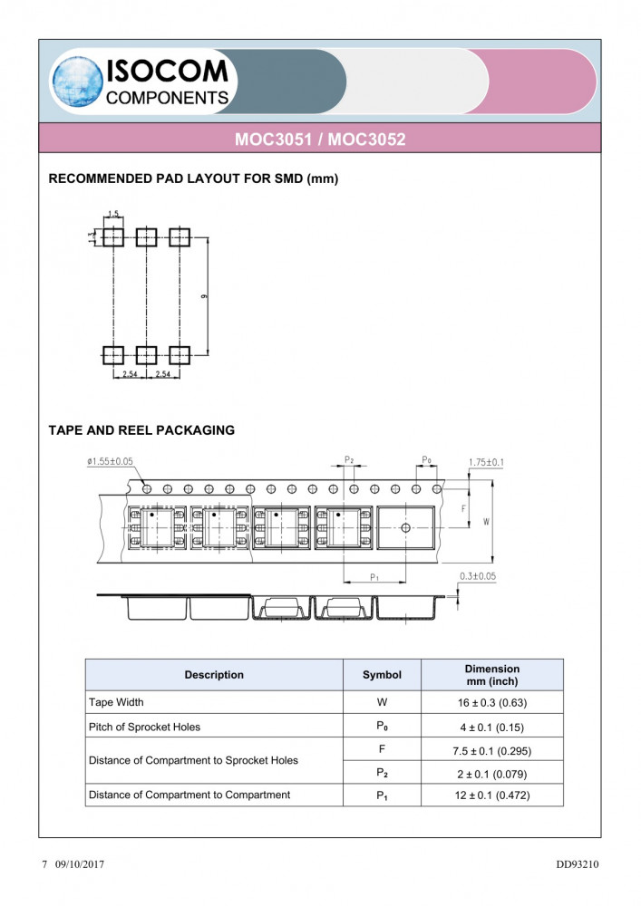 MOC3051 datasheet page 7