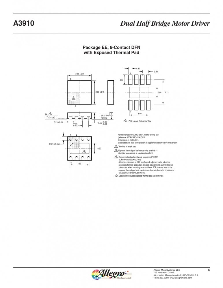 A3910EEETR-T datasheet page 6