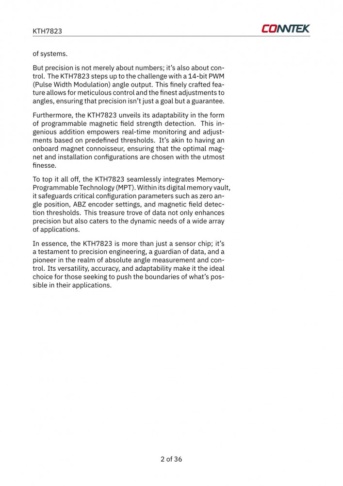 KTH7823 datasheet page 4