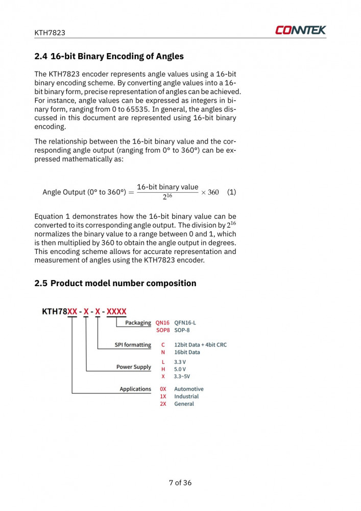 KTH7823 datasheet page 9