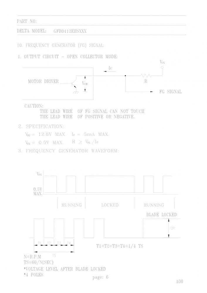 Delta GFB0412EHS-BY52 specification page 8