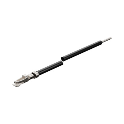Pre-Crimped Lead Micro-Lock Plus 2.0 Female-to-Pigtail, Matte Tin (Sn) Plating, 225.00mm Length, 26 AWG, Black for sale