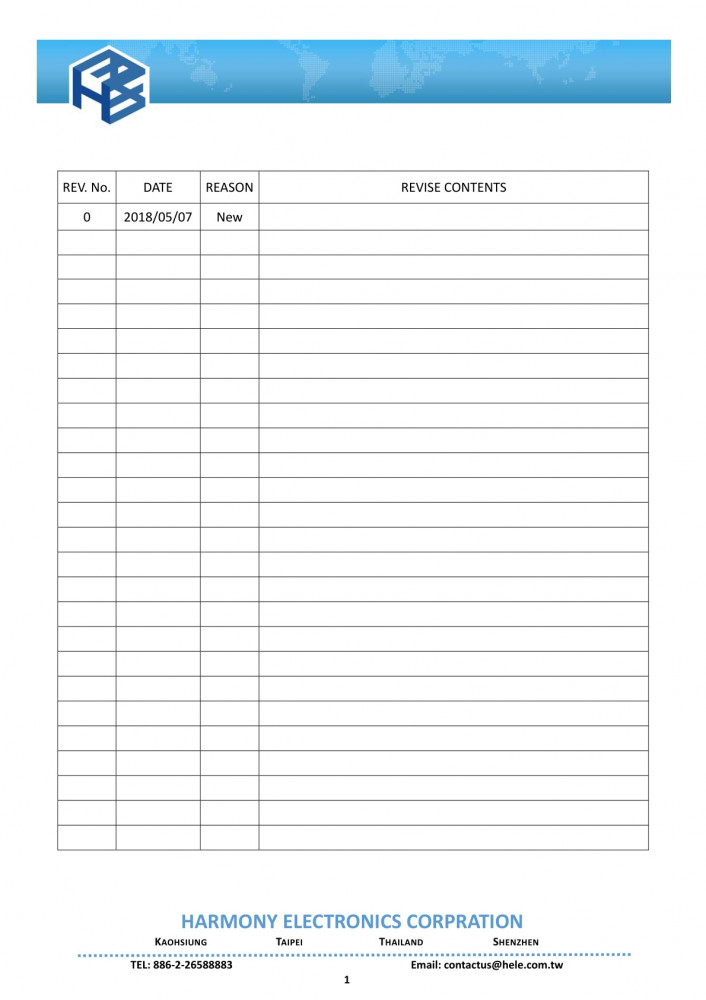 HSO321S datasheet page 2