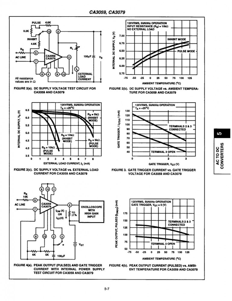 CA3079 datasheet page 6
