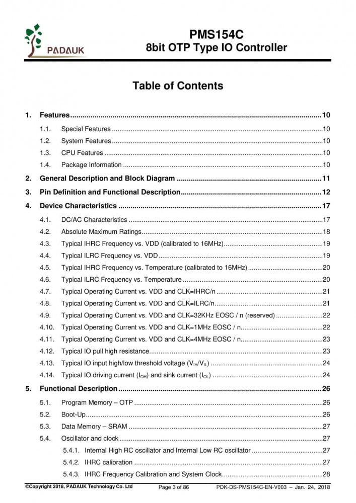 PMS154C datasheet page 3