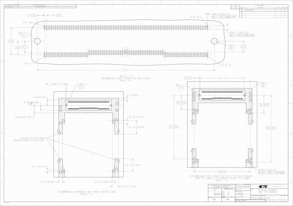 TE Connectivity 2057630-1 drawing page 3