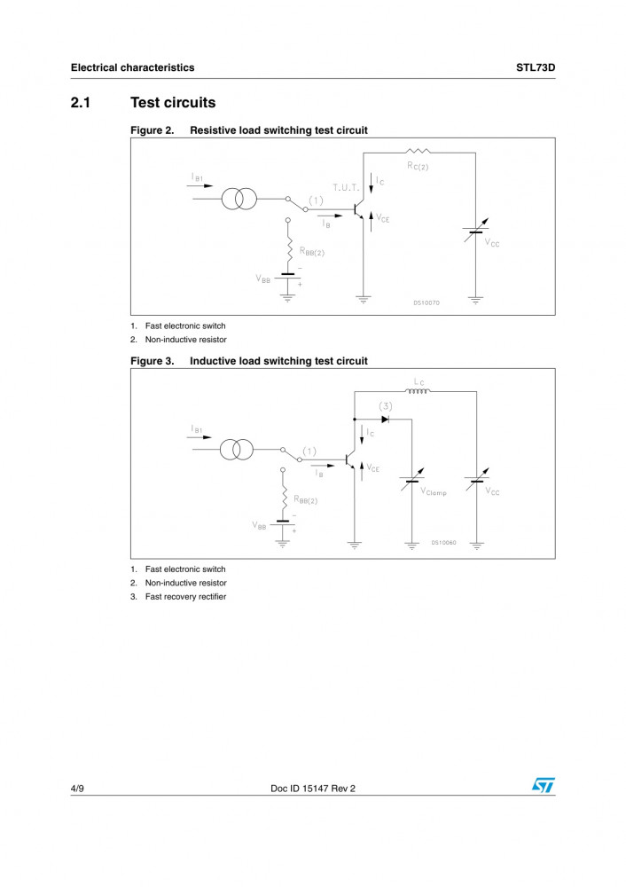 STL73D datasheet page 4