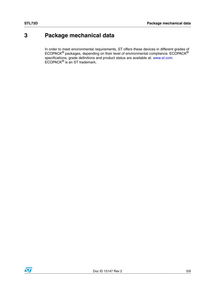STL73D datasheet page 5