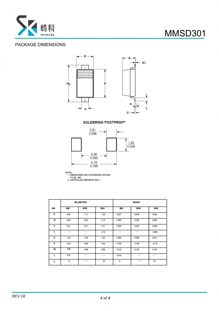 MMSD301 datasheet page 4