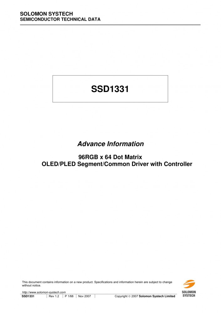 Technical document preview, page 1