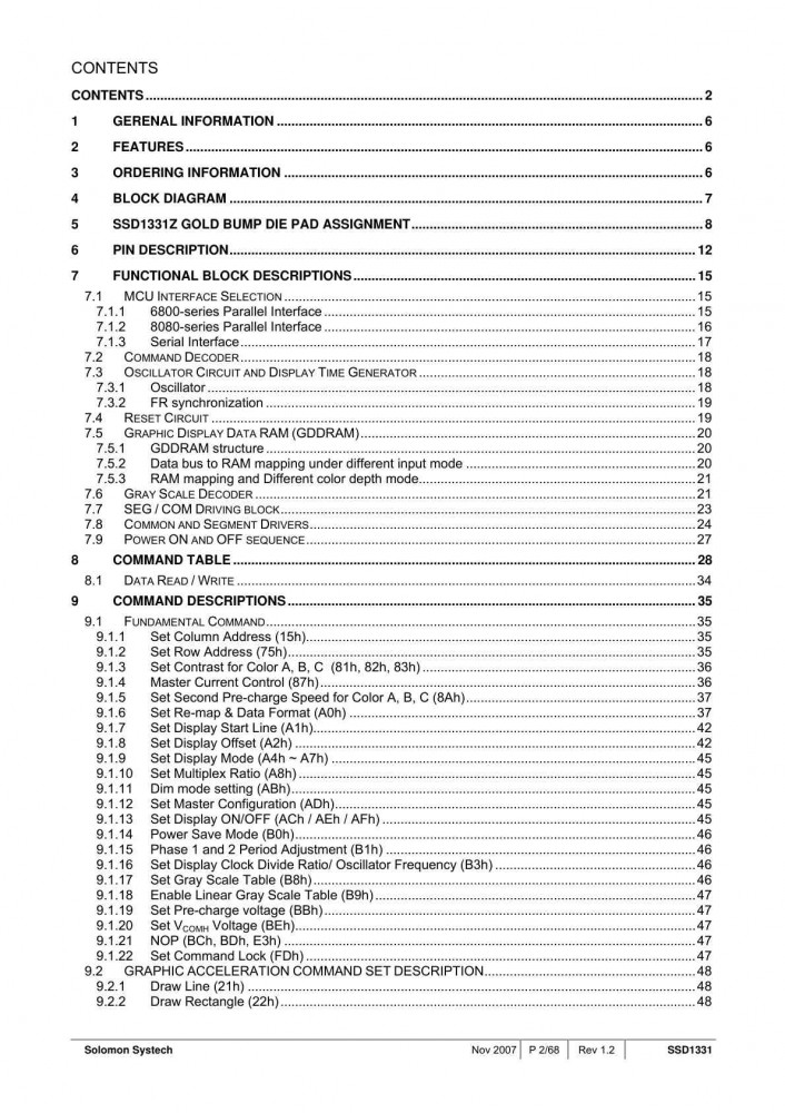 Technical document preview, page 2