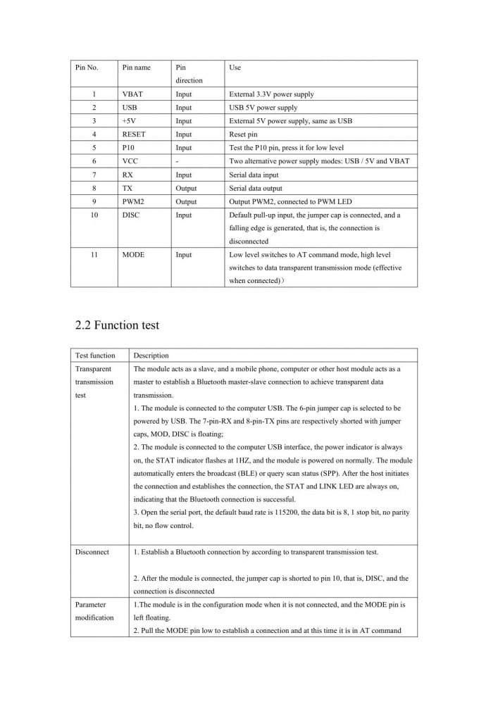 E104-BT40-TB technical document page 3