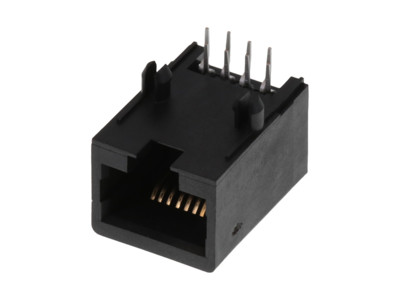 Modular Jack, Right-Angle, Low Profile, 8/8 for sale
