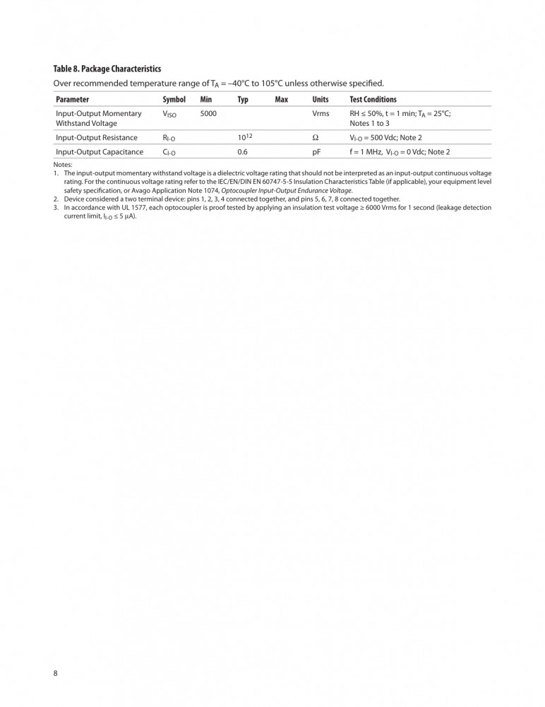 ACPL-K370-500E datasheet page 8