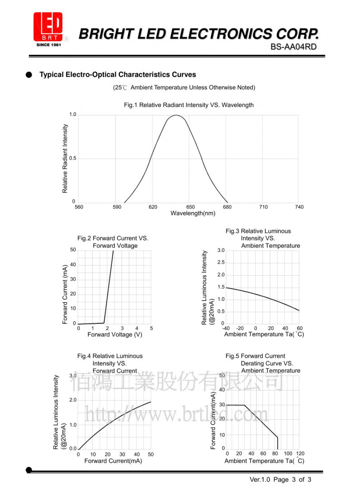BS-AA04RD datasheet page 3
