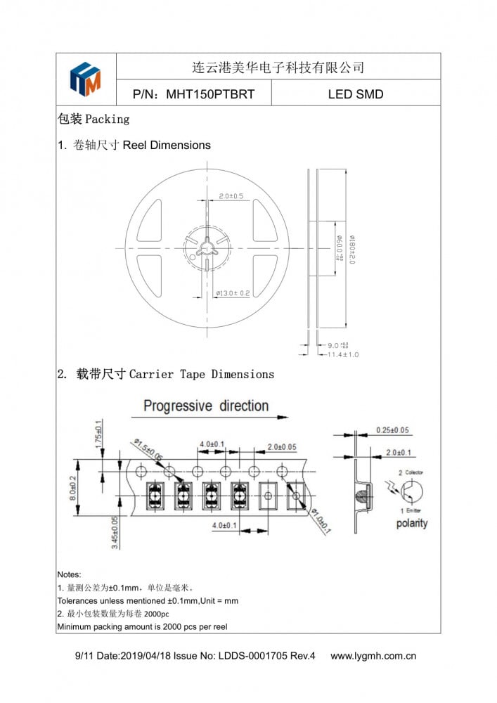 MHT150PTBRT datasheet page 9