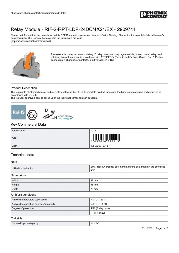 2909741 technical document page 1
