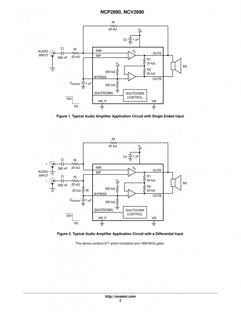 NCP2890 datasheet page 2