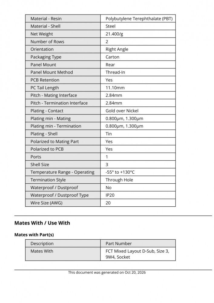MOLEX 1731071222 product drawing page 3