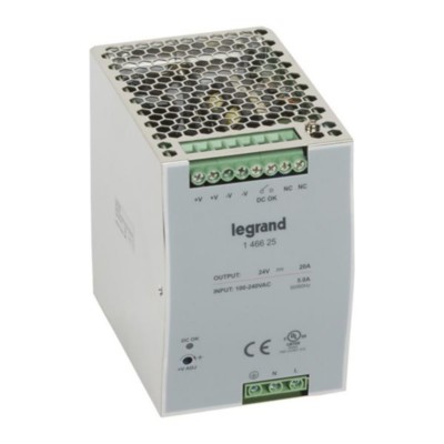 Stabilised mono/bi switching power supply - 120-480 W - output 48 V= - 480 W