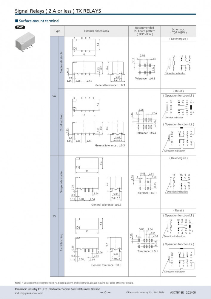 TX relay catalog page 10