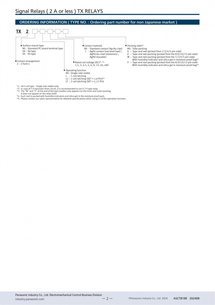 TX relay catalog page 3