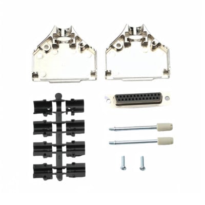 MH CONNECTORS MHDTZK25-DB25S-K D-Sub Backshell Hood for sale