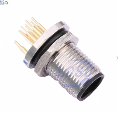 CAZN M9-P8-GPF M12 Circular Connector Assembly