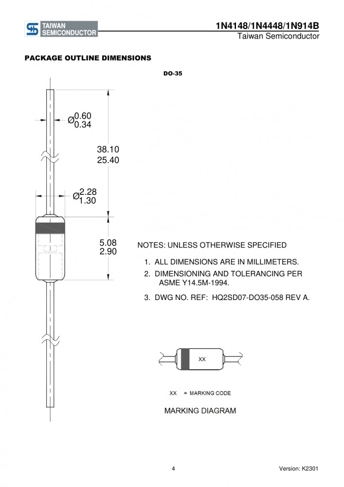 1N4148 datasheet page 4
