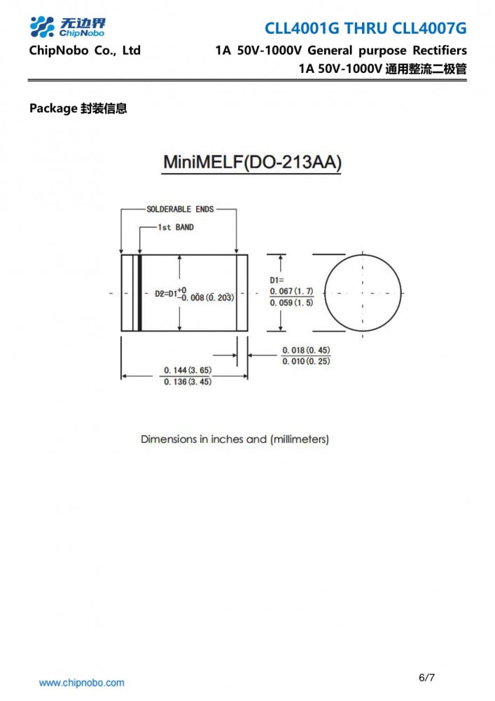 CLL4007G datasheet page 6