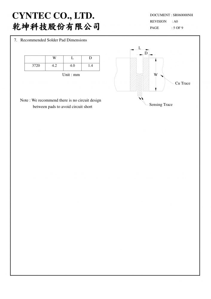 Cyntec RL3720WT-R030-FNH datasheet page 5