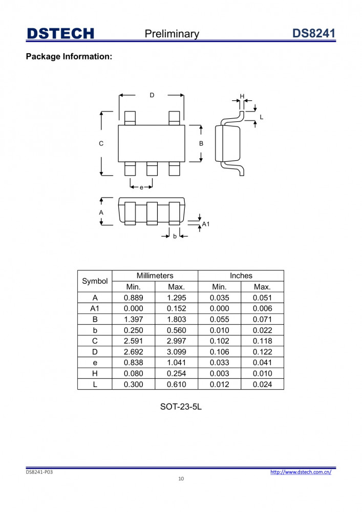 DS8241 datasheet page 10