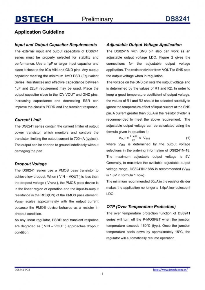 DS8241 datasheet page 8