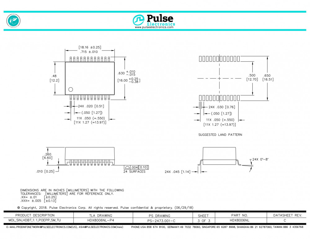 HDX8006NL datasheet page 3