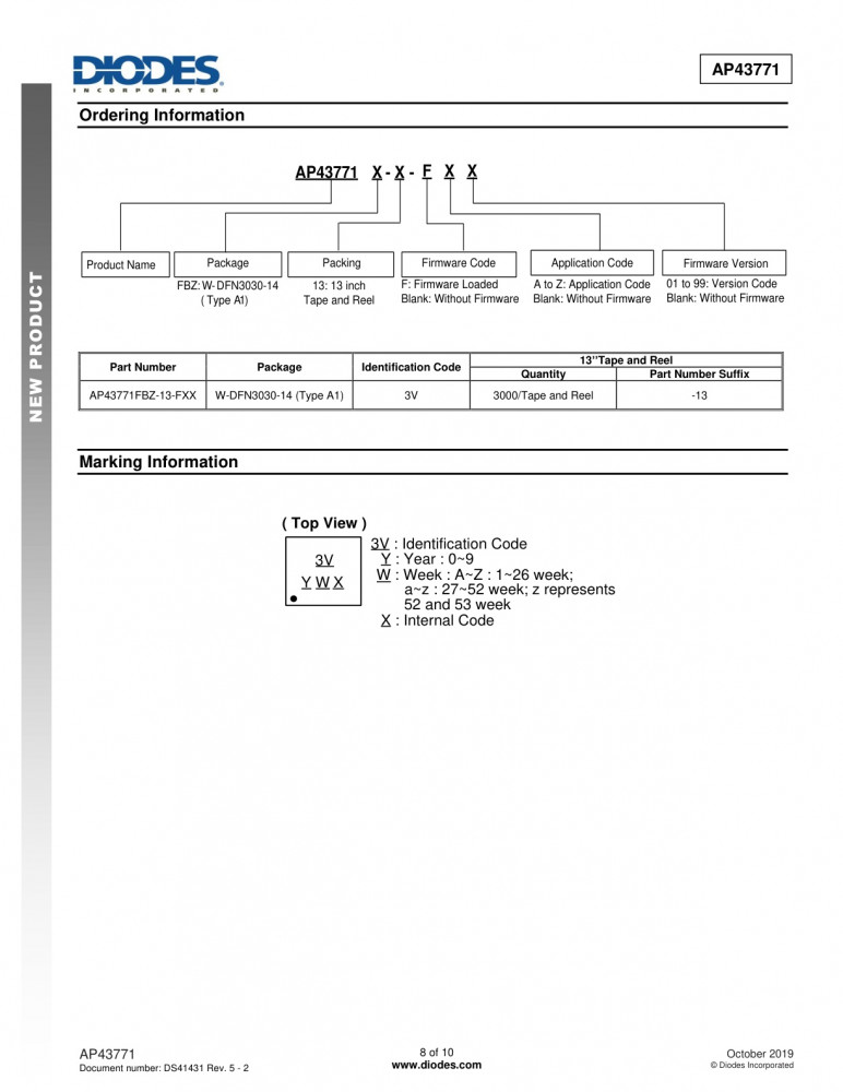 AP43771FBZ-13 datasheet page 8