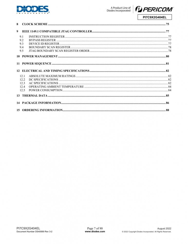 PI7C9X2G404ELZXAE datasheet page 7