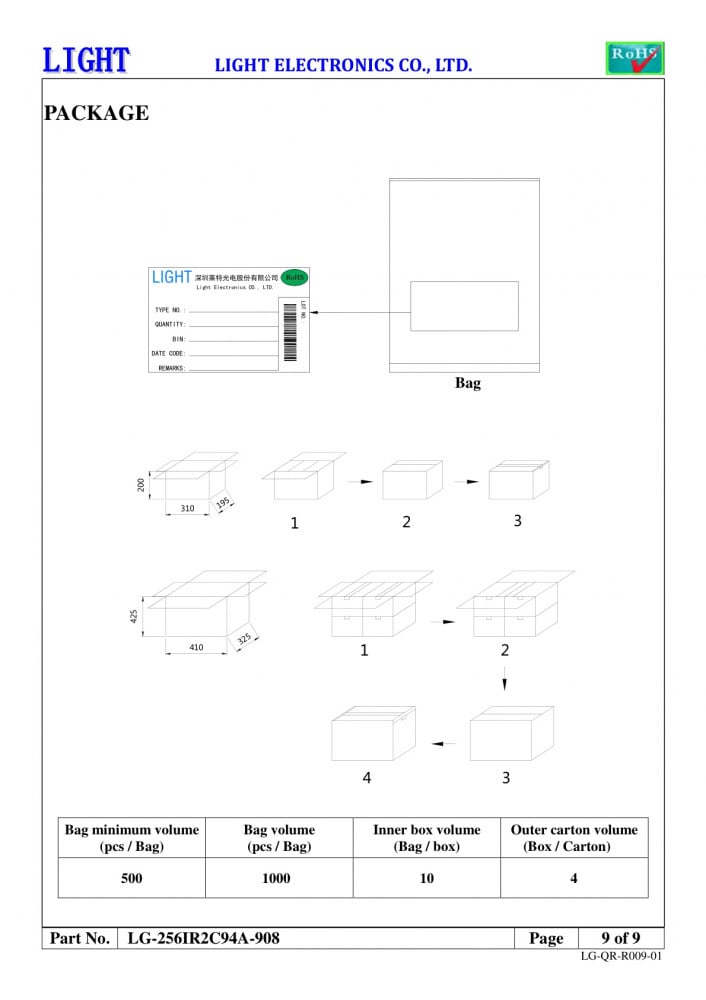 LG-256IR2C94A-908 datasheet page 9
