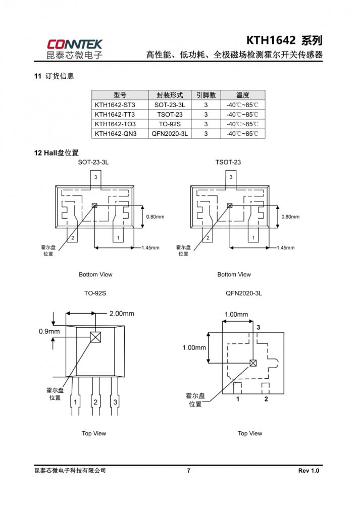 KTH1642 datasheet page 7