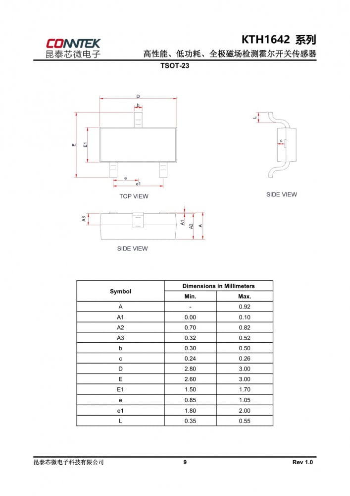 KTH1642 datasheet page 9